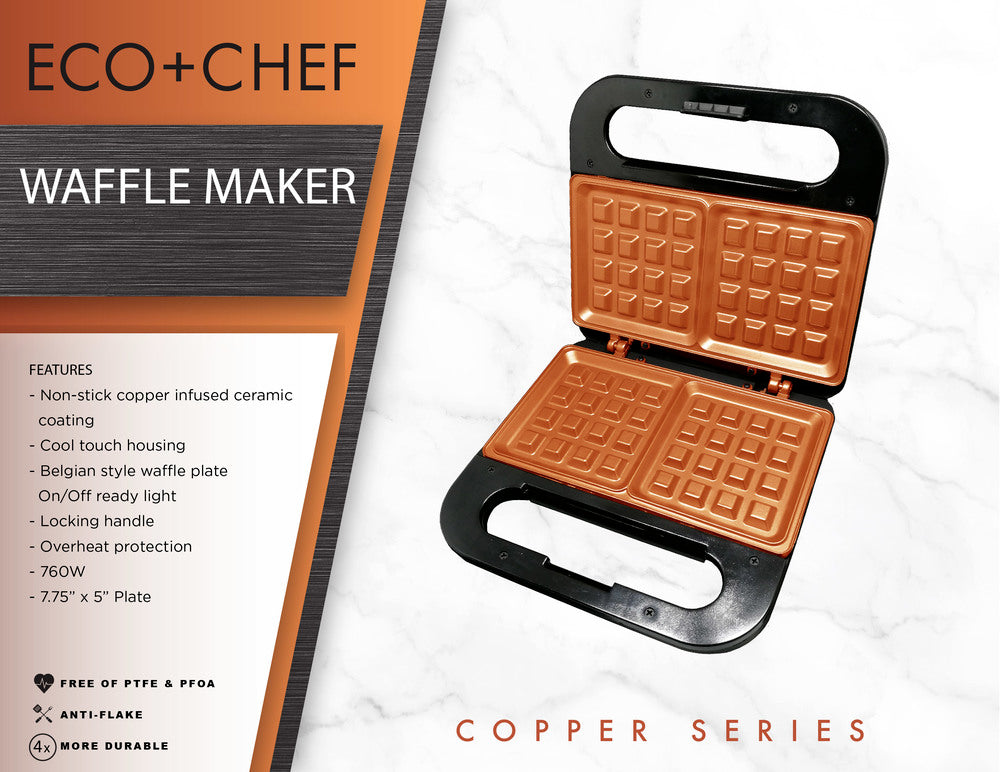 Copper Series Waffle Maker – Eco + Chef Kitchen