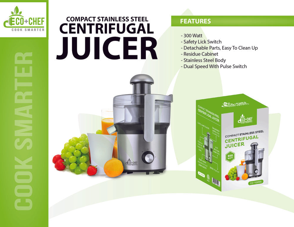 Electric Stainless Centrifugal Juice Extractor – Eco + Chef Kitchen